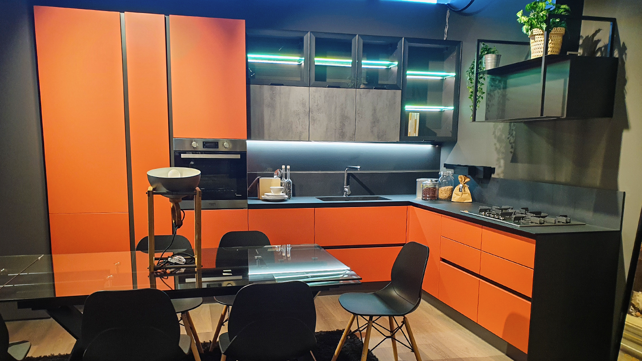 Cucina moderna angolare Oceano Mobilturi